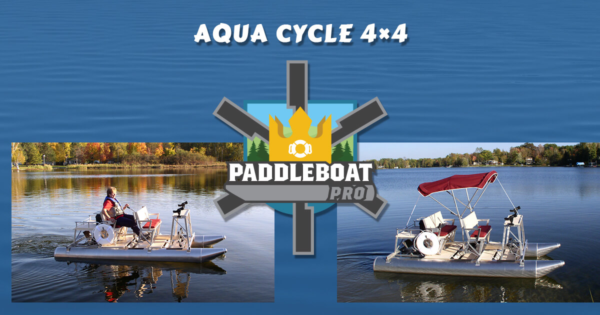 Aqua Cycle Paddle Boat 4x4 | PaddleBoatPro